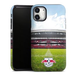 DeinDesign iPhone 11 Handy Panzer Handyh&uuml;lle robuste Outdoor H&uuml;lle Schutzh&uuml;lle matt Rb Leipzig Stadium Official Licensed Product Tough Case
