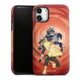 DeinDesign iPhone 11 Handy Panzer Handyh&uuml;lle robuste Outdoor H&uuml;lle Schutzh&uuml;lle matt Sasuke Sakura Naruto Shippuden Tough Case