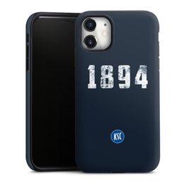 DeinDesign iPhone 11 Handy Panzer Handyh&uuml;lle robuste Outdoor H&uuml;lle Schutzh&uuml;lle matt Ksc Karlsruher Sc Bundesliga Tough Case