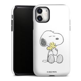 DeinDesign iPhone 11 Handy Panzer Handyh&uuml;lle robuste Outdoor H&uuml;lle Schutzh&uuml;lle matt Snoopy Peanuts Love Tough Case