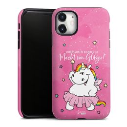 DeinDesign iPhone 11 Handy Panzer Handyh&uuml;lle robuste Outdoor H&uuml;lle Schutzh&uuml;lle matt Pummeleinhorn Pummel & Friends Official Licensed Product Tough Case