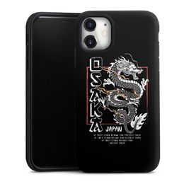DeinDesign iPhone 11 Handy Panzer Handyh&uuml;lle robuste Outdoor H&uuml;lle Schutzh&uuml;lle matt Japan Dragon Ocean Tough Case