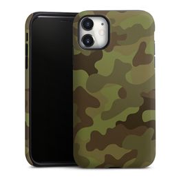 DeinDesign iPhone 11 Handy Panzer Handyh&uuml;lle robuste Outdoor H&uuml;lle Schutzh&uuml;lle matt Camouflage Tarnmuster Army Tough Case