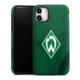 DeinDesign iPhone 11 Handy Panzer Handyh&uuml;lle robuste Outdoor H&uuml;lle Schutzh&uuml;lle matt Sv Werder Bremen Coat Of Arms Official Licensed Product Tough Case