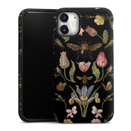 DeinDesign iPhone 11 Handy Panzer Handyh&uuml;lle robuste Outdoor H&uuml;lle Schutzh&uuml;lle matt Bee Blossom Flower Wreath Tough Case