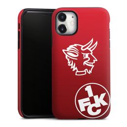 DeinDesign iPhone 11 Handy Panzer Handyh&uuml;lle robuste Outdoor H&uuml;lle Schutzh&uuml;lle matt 1. Fc Kaiserslautern Official Licensed Product Devil Tough Case