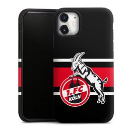 DeinDesign iPhone 11 Handy Panzer Handyh&uuml;lle robuste Outdoor H&uuml;lle Schutzh&uuml;lle matt 1. Fc K&ouml;ln Logo Official Licensed Product Tough Case