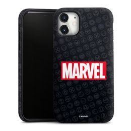 DeinDesign iPhone 11 Handy Panzer Handyh&uuml;lle robuste Outdoor H&uuml;lle Schutzh&uuml;lle matt Logo Comic Marvel Tough Case