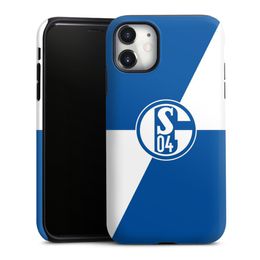 DeinDesign iPhone 11 Handy Panzer Handyh&uuml;lle robuste Outdoor H&uuml;lle Schutzh&uuml;lle matt Official Licensed Product Fc Schalke 04 Bundesliga Tough Case
