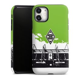 DeinDesign iPhone 11 Handy Panzer Handyh&uuml;lle robuste Outdoor H&uuml;lle Schutzh&uuml;lle matt Borussia M&ouml;nchengladbach Stadium Merchandise Tough Case