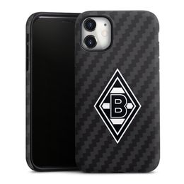 DeinDesign iPhone 11 Handy Panzer Handyh&uuml;lle robuste Outdoor H&uuml;lle Schutzh&uuml;lle matt Gladbach Carbon Borussia M&ouml;nchengladbach Tough Case