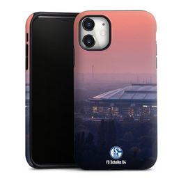 DeinDesign iPhone 11 Handy Panzer Handyh&uuml;lle robuste Outdoor H&uuml;lle Schutzh&uuml;lle matt Official Licensed Product Stadium Fc Schalke 04 Tough Case