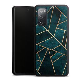 DeinDesign Galaxy S20 FE Handy Premium Silikon H&uuml;lle Handyh&uuml;lle schwarz Case Elisabeth Fredriksson Stone Gold & Copper Silikon Premium Case