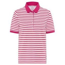 Poloshirt Brax "Style CLEO", Damen, Gr. 44, pink, 97% Baumwolle, 3% Elasthan, Shirts