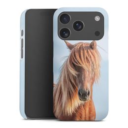 DeinDesign iPhone 17 Pro Handy Premium Case Smartphone Handyh&uuml;lle Schutzh&uuml;lle gl&auml;nzend Animals Animal Look Horse Premium Case