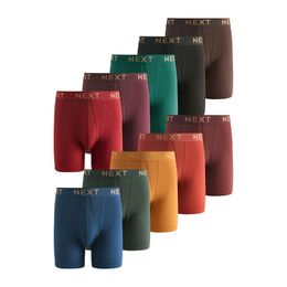 next Boxer shorts male Blue, Brown, Green, Orange, Red, Black size M