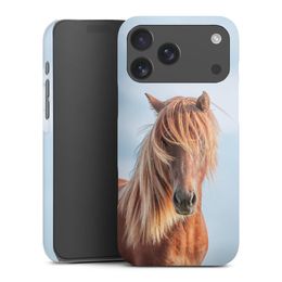 DeinDesign iPhone 17 Pro Max Handy Premium Case Smartphone Handyh&uuml;lle Schutzh&uuml;lle gl&auml;nzend Animals Animal Look Horse Premium Case