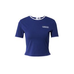 adidas originals Shirt 'With Binding Details' female Blue size 34