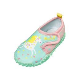 Playshoes Beach & Pool Shoes 'Einhorn' girl Green size 18/19
