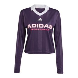 adidas Sportswear Performance Shirt 'TIRO Q4' female Purple size XS