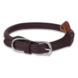 pawberry Hundehalsband Lyon braun L (44 - 50 cm)