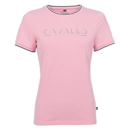 Cavallo T-Shirt CAVALBELL powder pink Damen 36