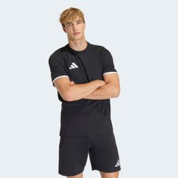 Trainingsshirt adidas Performance "ENTRADA26", Damen, Gr. S, schwarz, wei&szlig;, Obermaterial: 100% Baumwolle, Rundhals, Shirts Trainingsshirt, f&uuml;r Fu&szlig;ball und Freizeit, sportlicher Stil, Single Jersey Material