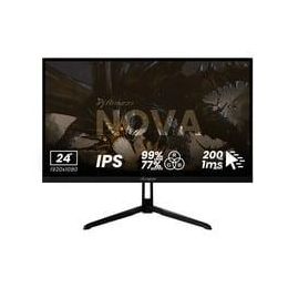 Arozzi Nova 24T1K200, Gaming-Monitor 61 cm (23.8 Zoll), schwarz, FullHD, IPS, HDMI, DP, Adaptive-Sync, HDR, 200Hz Panel