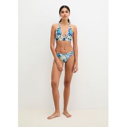 Marc O'Polo Bikini-Hose MARC O'POLO "Bohemian Leaf AOP", Damen, Gr. XS (34), N-Gr, multi colour print, Obermaterial: 84% Polyamid, 16% Elasthan, Badehosen Bikini-Hose