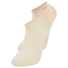 Kurzsocken BOSS, Damen, Gr. 39-42, open wei&szlig; 119, Materialmix, normal, Socken Kurzsocken