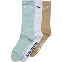 Karl Kani Socks female Beige, Green, White size 43-46