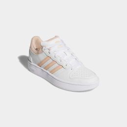 Sneaker adidas Sportswear "HOOPS CLASSIC", Damen, Gr. 42,5, cloud wei&szlig;, halo blush, halo blush, Synthetik, Schuhe Sneaker