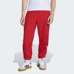 Sporthose adidas originals "FIREBIRD WOVEN", Herren, Gr. L, N-Gr, better scarlet, normal, gr., Obermaterial: 100% Polyamid, Hosen Sporthose