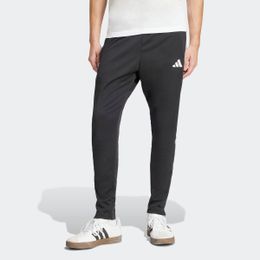 Sporthose adidas Sportswear "TIRO WORDMARK", Herren, Gr. L, N-Gr, schwarz, wei&szlig;, normal, gr., Obermaterial: 100% Polyester, Hosen Sporthose