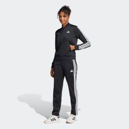 Trainingsanzug adidas Sportswear "DAYREADY", Damen, Gr. XL, schwarz, Obermaterial: 100% Polyester, Sportanz&uuml;ge Trainingsanzug, Topseller