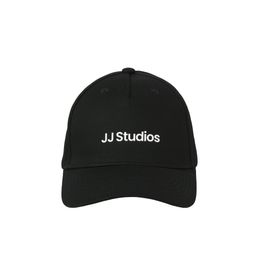 Jack & Jones Baseball Cap JACK & JONES "JACBASE SOHO CAP LN", Herren, schwarz, Baumwolle, unifarben, Caps Baseball Cap, mit Logostickerei