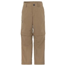 Zip-off-Hose Vaude "KIDS DETECTIVE ANTIMOS ZO PANTS", Kinder, Gr. 110/116, N-Gr, oat, Obermaterial: 100% Polyamid, Hosen Zip-off-Hose, f&uuml;r Wandern, mit Anti-Moskito-Ausr&uuml;stung, mit mehreren Taschen