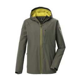 Funktionsjacke Killtec "KOS 56 MN JCKT", Herren, Gr. L, olivgr&uuml;n, Obermaterial: 100% Polyester;Futter: 100% Polyester, Jacken Funktionsjacke, Leichte, wasserdichte Jacke, atmungsaktiv, kompakt verstaubar