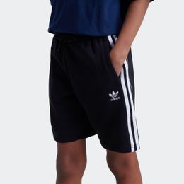 Shorts adidas originals "ADICOLOR KIDS", Damen, Gr. 146, N-Gr, schwarz (schwarz,), Obermaterial: 70% Baumwolle, 30% Polyester, Hosen Shorts