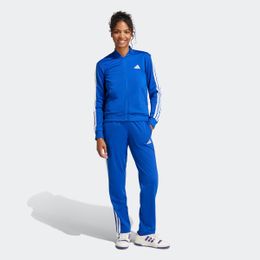 Trainingsanzug adidas Sportswear "DAYREADY", Damen, Gr. XL, blau (royal blau), Obermaterial: 100% Polyester, Sportanz&uuml;ge Trainingsanzug
