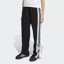 Sporthose adidas originals "ADIBREAK", Damen, Gr. XL, N-Gr, schwarz, normal, gr., Obermaterial: 100% Polyester, Hosen Sporthose