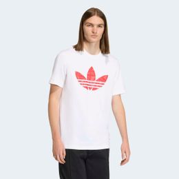 T-Shirt adidas originals "TREFOIL SERIES", Herren, Gr. XL, wei&szlig;, Obermaterial: 100% Baumwolle, Rundhals, Shirts T-Shirt