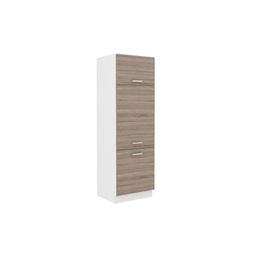 K&uuml;chen-Preisbombe K&uuml;chen Ger&auml;tehochschrank 60 cm f&uuml;r das Modell &bdquo;Dave 240 Eiche Sonoma Tr&uuml;ffel&ldquo;