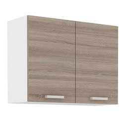K&uuml;chen-Preisbombe K&uuml;chen H&auml;ngeschrank 80 cm f&uuml;r das Modell &bdquo;Dave 240 Eiche Sonoma Tr&uuml;ffel&ldquo;
