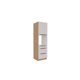 K&uuml;chen-Preisbombe K&uuml;chen Hochschrank 60 cm SOLANO Kaschmir beige K&uuml;chenzeile K&uuml;chenblock K&uuml;che