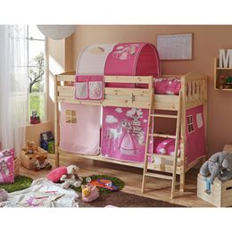 Ticaa Etagenbett Erni Country-V Kiefer Natur Motiv