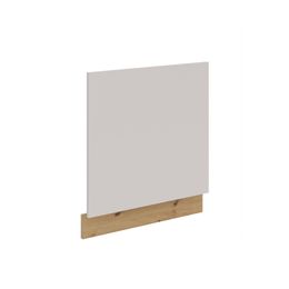K&uuml;chen-Preisbombe Frontblende f&uuml;r integrierten Geschirrsp&uuml;ler 60 cm K&uuml;che SOLANO Kaschmir beige