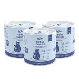 KatKare Hypoallergener Gefriergetrockneter Snack Sardine Essential 3x70 g