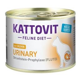 Kattovit Feline Diet Nassfutter Katze Urinary Adult Huhn 48x185 g