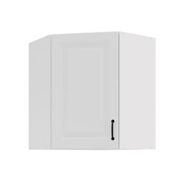 K&uuml;chen-Preisbombe Eckh&auml;ngeschrank 60x60 cm Stilo Weiss K&uuml;chenzeile K&uuml;chenblock K&uuml;che Landhaus
